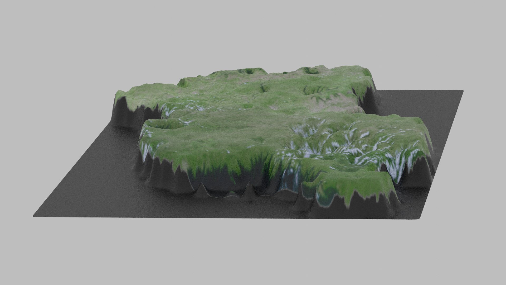 3D Rwanda Map Country Model - TurboSquid 2076326