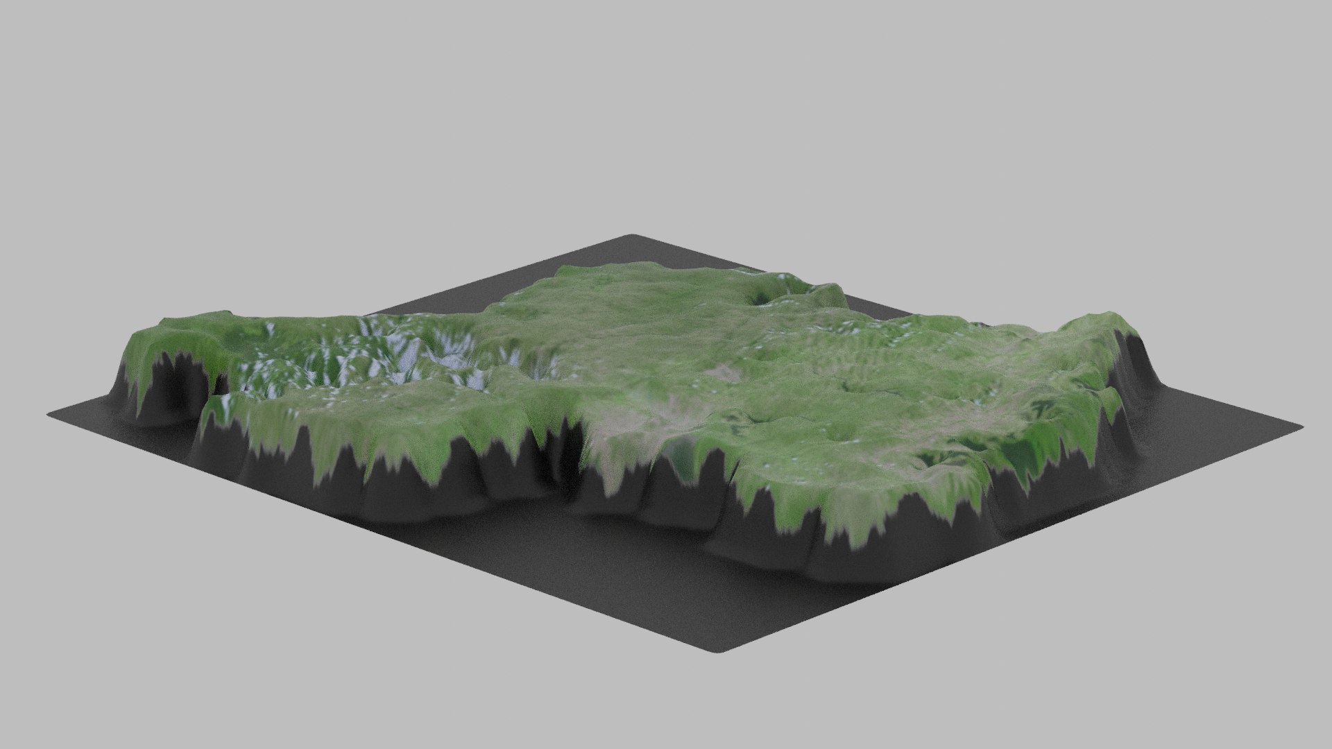 3D Rwanda Map Country Model - TurboSquid 2076326
