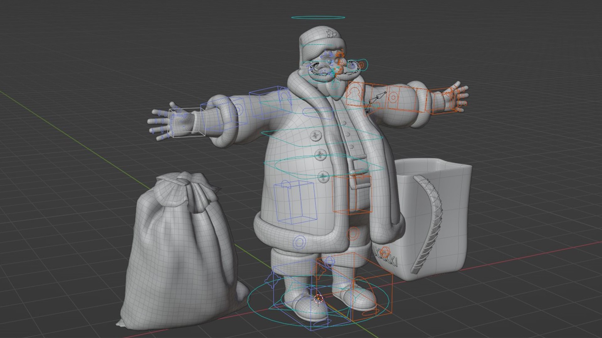 Stylized Santa 3D Model - TurboSquid 2014956