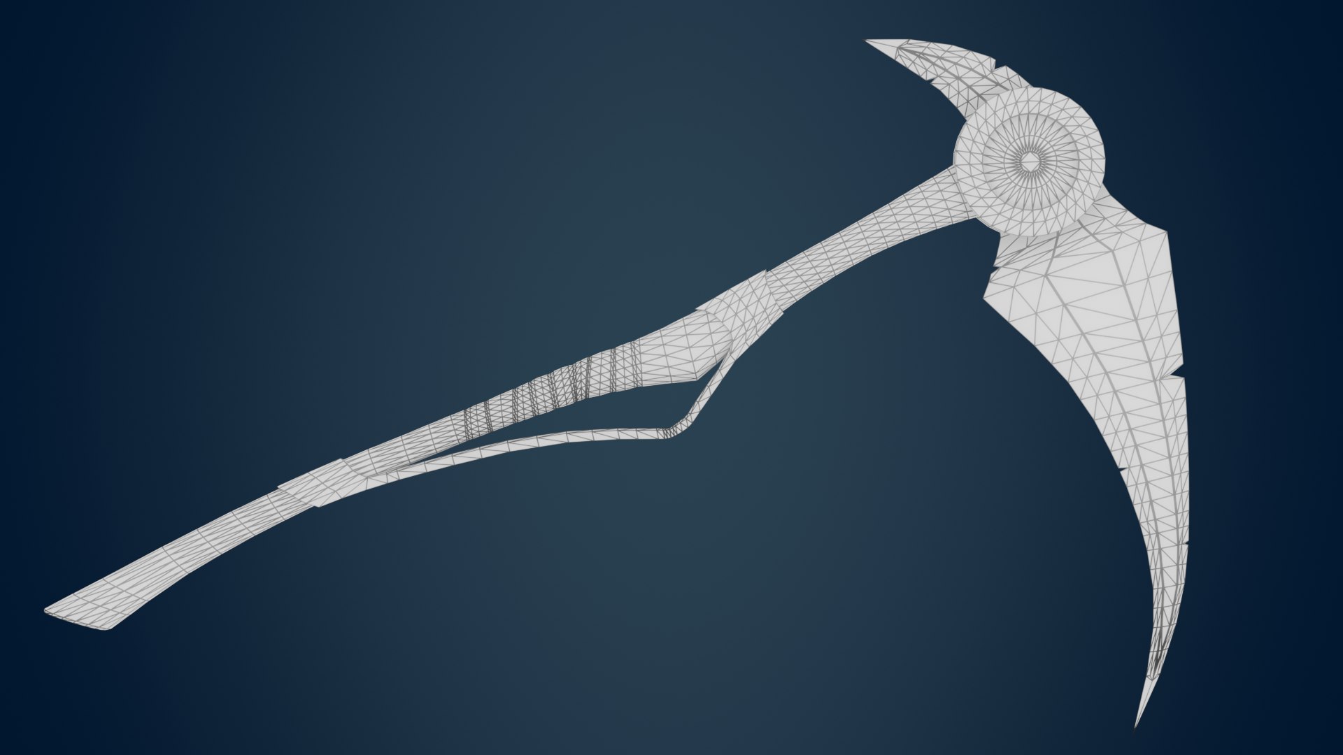 Stylized Scythe Weapon 3D - TurboSquid 2283843