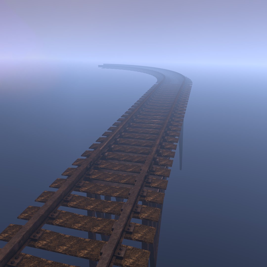 Train Tracks C4d