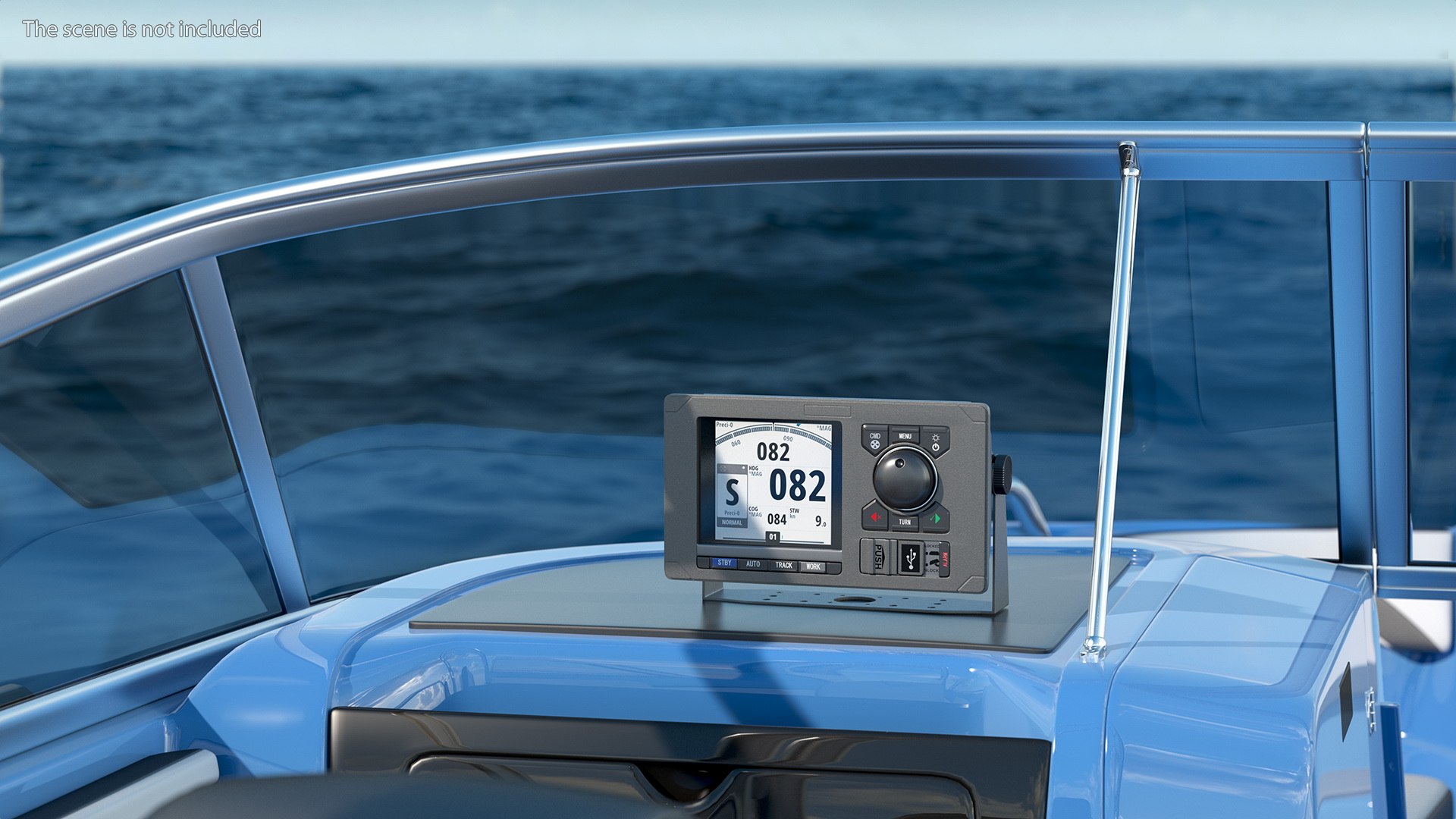 3D model marine autopilot control unit - TurboSquid 1671601