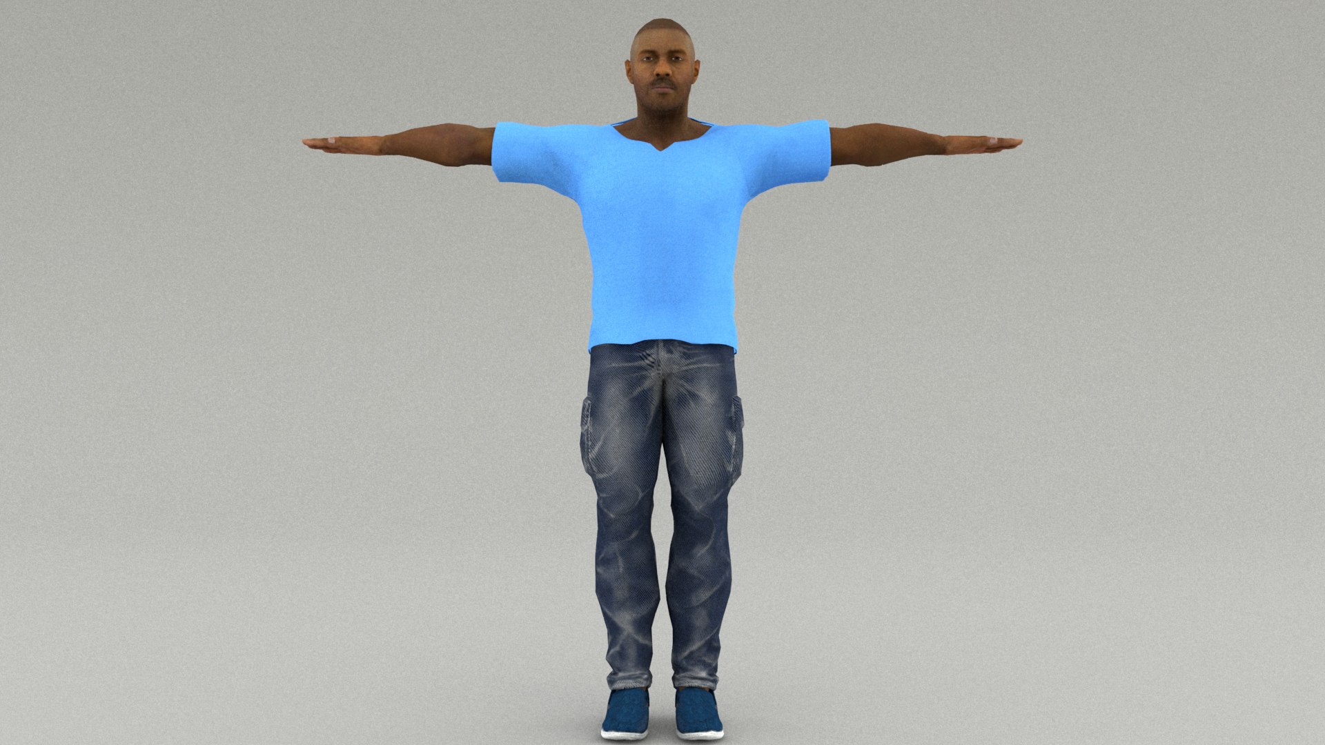 3D Model Laos Game Male African - TurboSquid 2031653