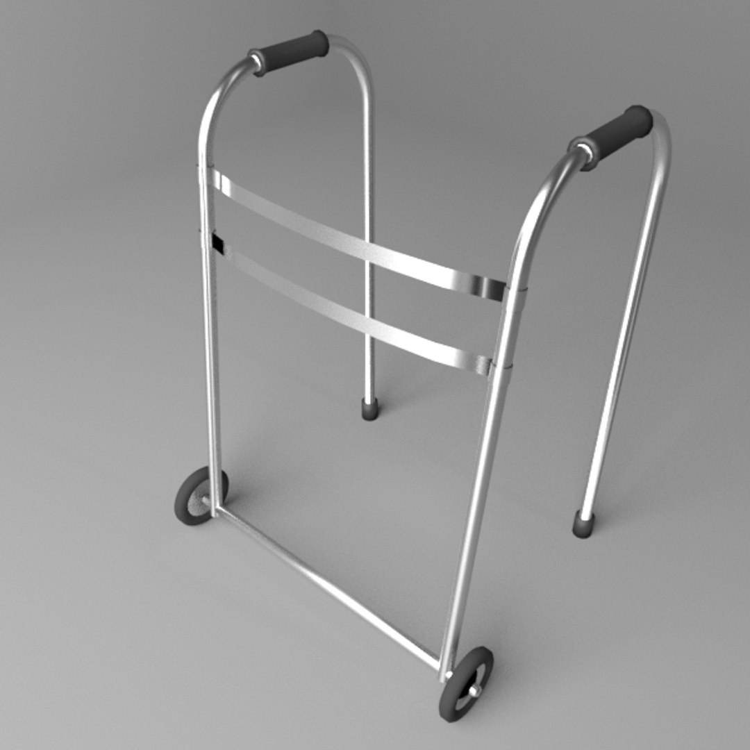 Front-wheeled Walker 3D Model - TurboSquid 1590183