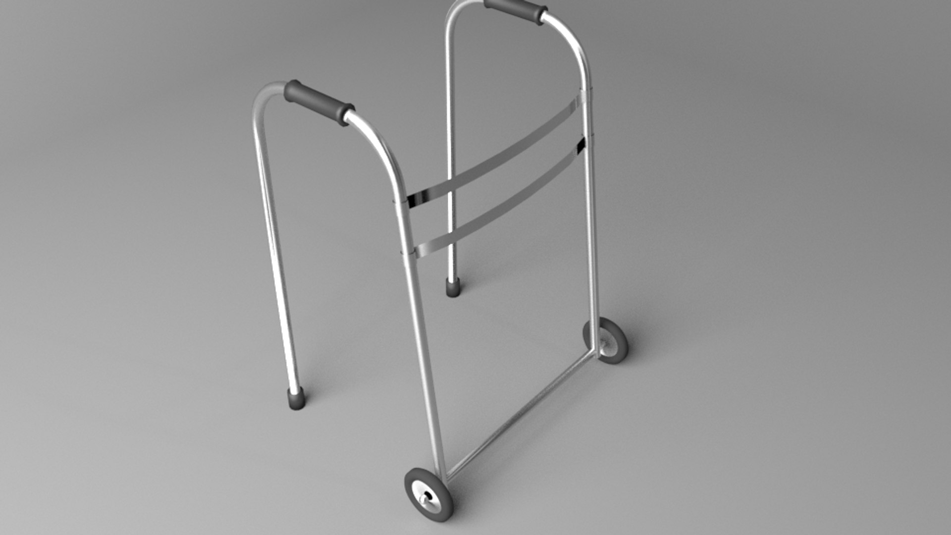 Front-wheeled Walker 3D Model - TurboSquid 1590183