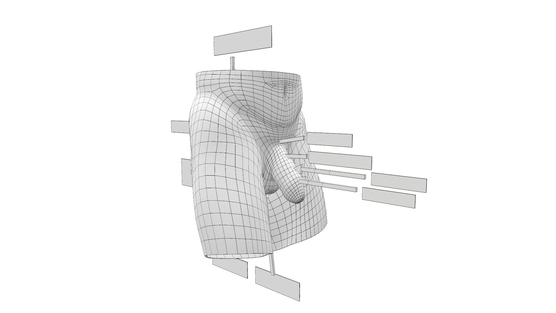 Male Body Parts Model - TurboSquid 2140398