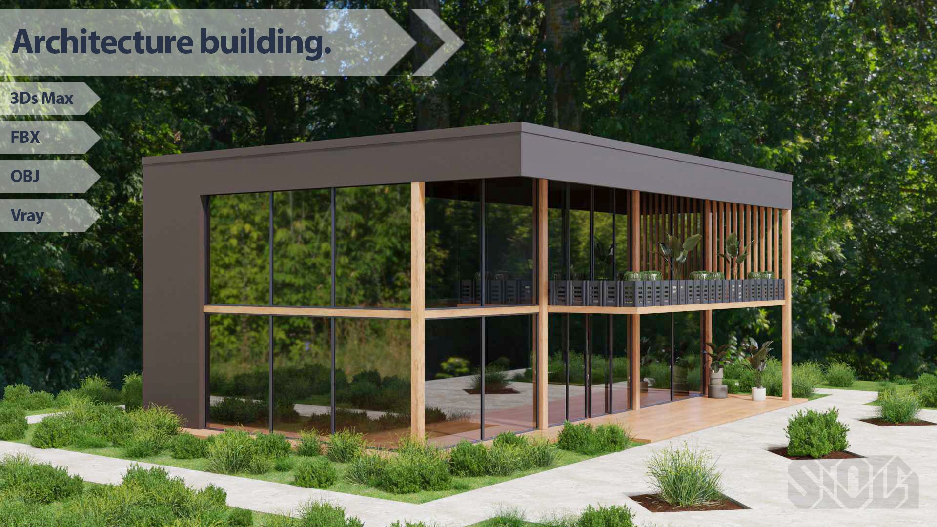 Architecture Building 3D - TurboSquid 2216722