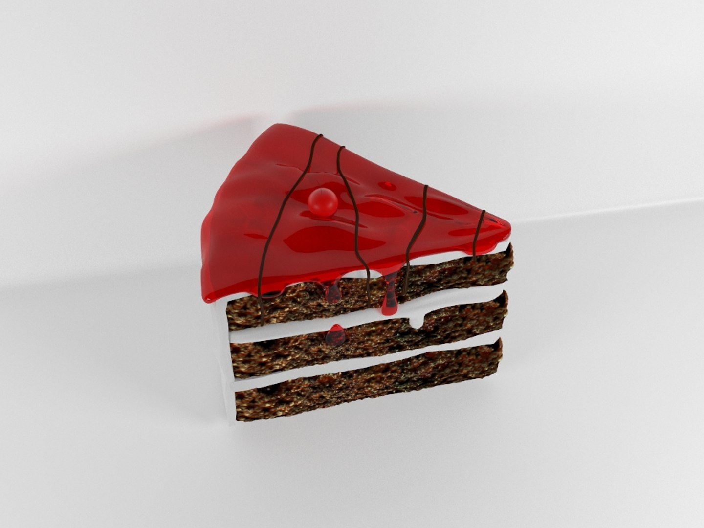 Piece cake 3D model - TurboSquid 1555980