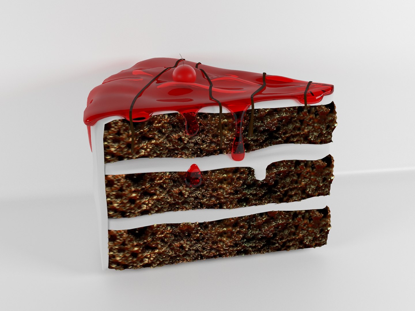 Piece cake 3D model - TurboSquid 1555980