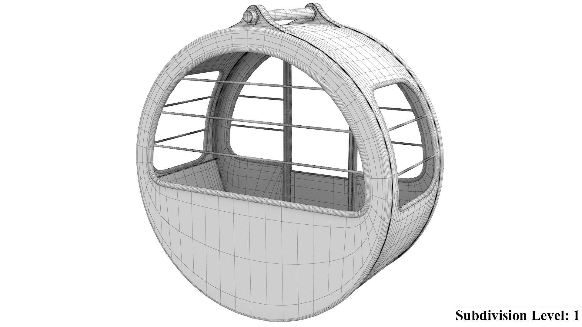 Ferris Wheel Car 3D Model - TurboSquid 1460093