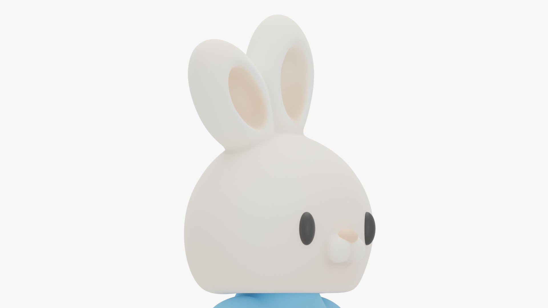 3D Model Bunny Mascot - TurboSquid 2170344
