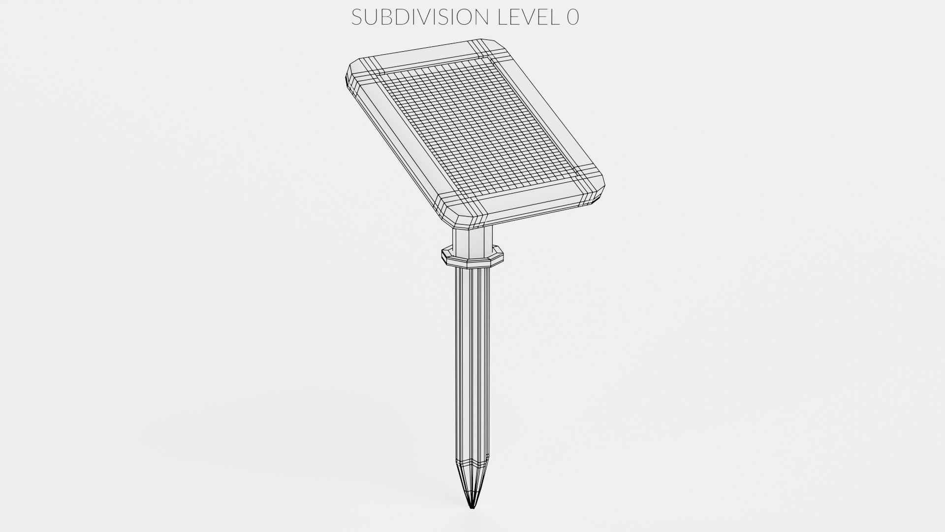 Mini Solar Panel 3D Model - TurboSquid 2123888