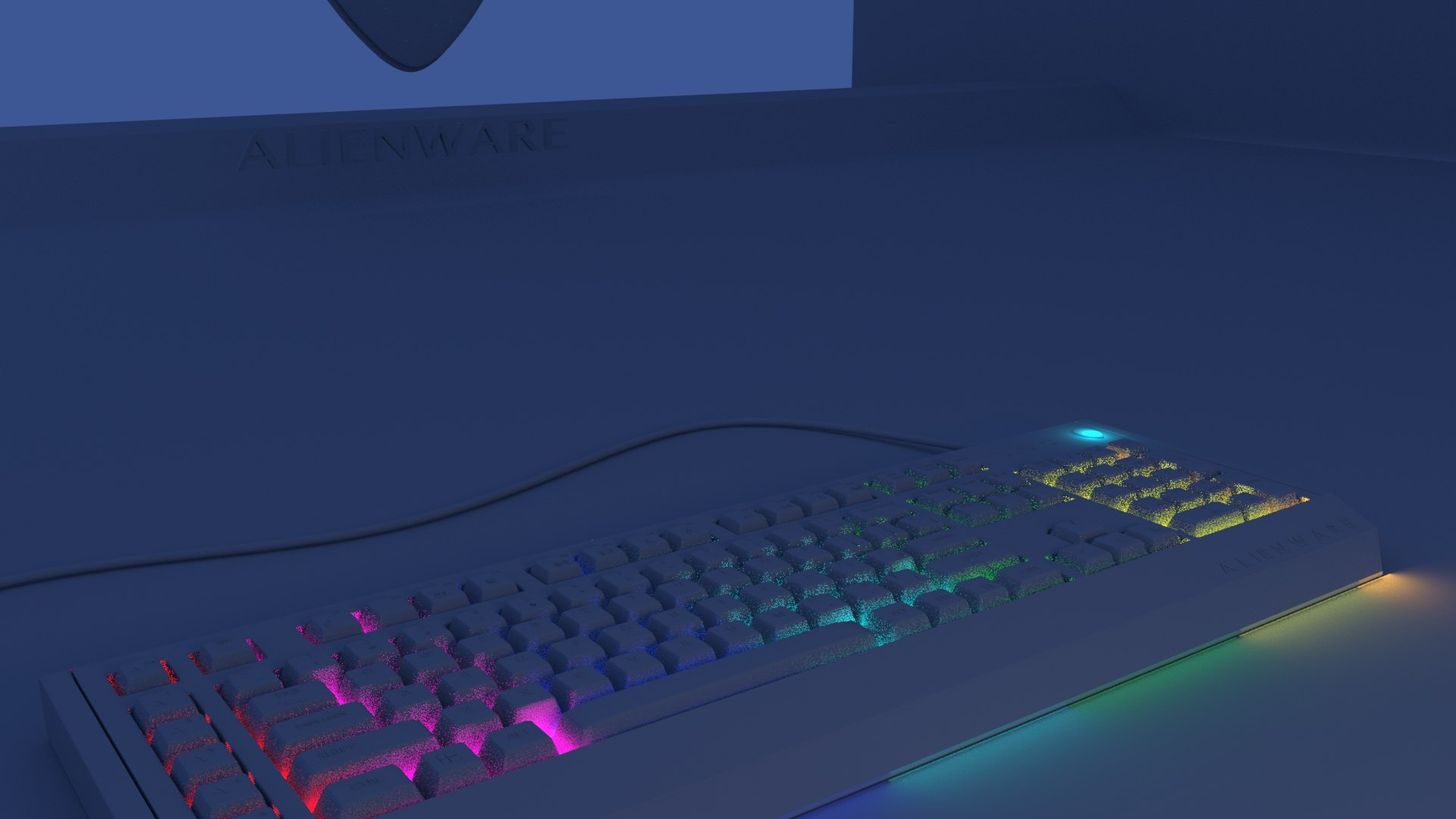 Keyboard Alienware Pc 3D Model - TurboSquid 1421871