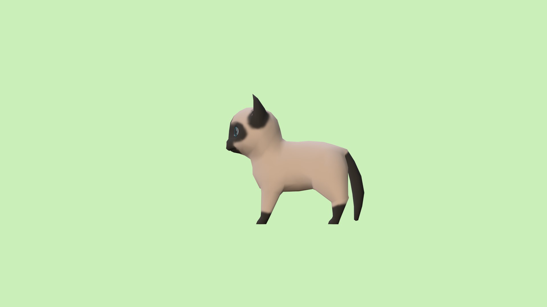 Cat Chibi 3D Model - TurboSquid 1592225