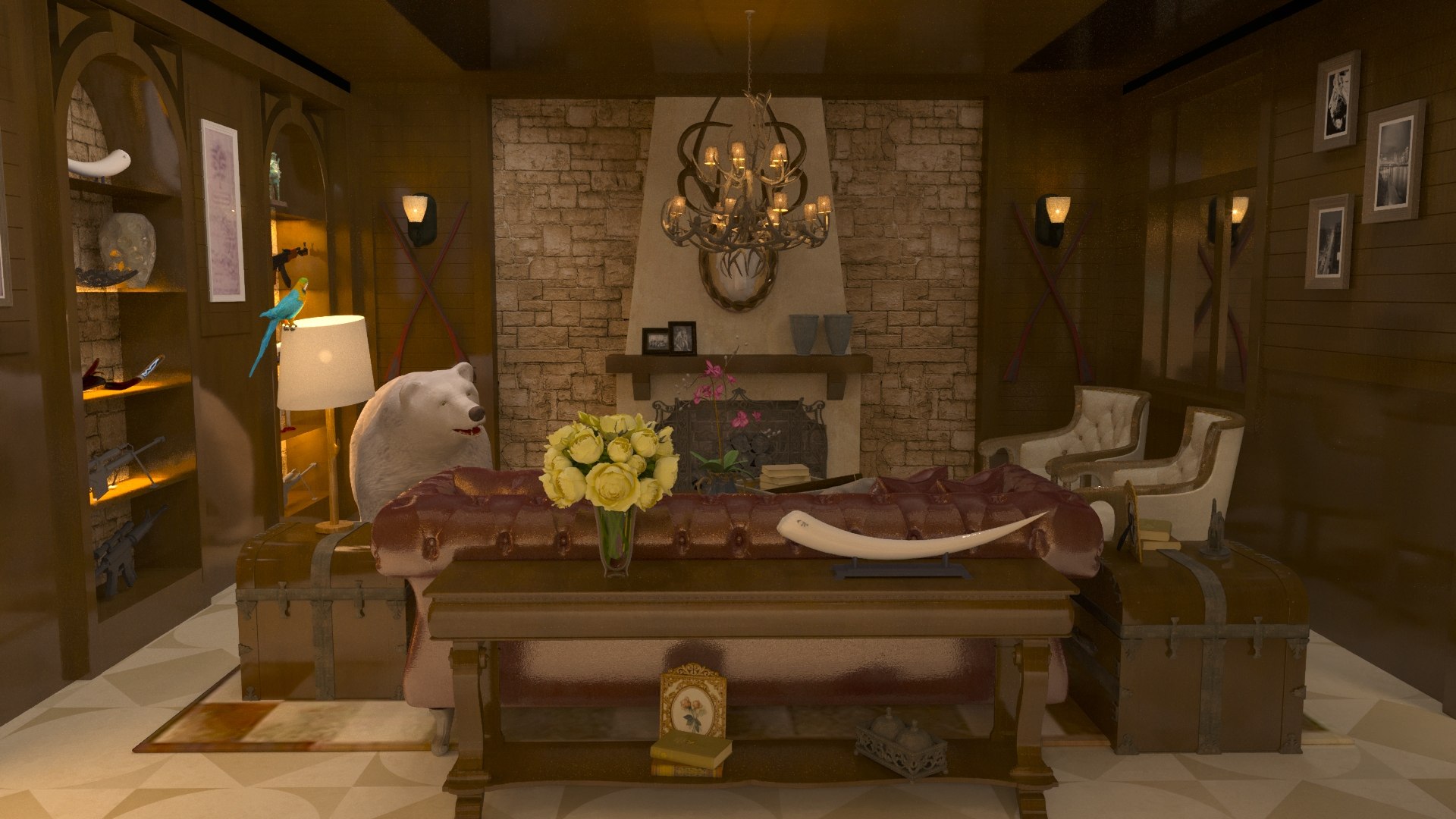 Scene Model - TurboSquid 1632473