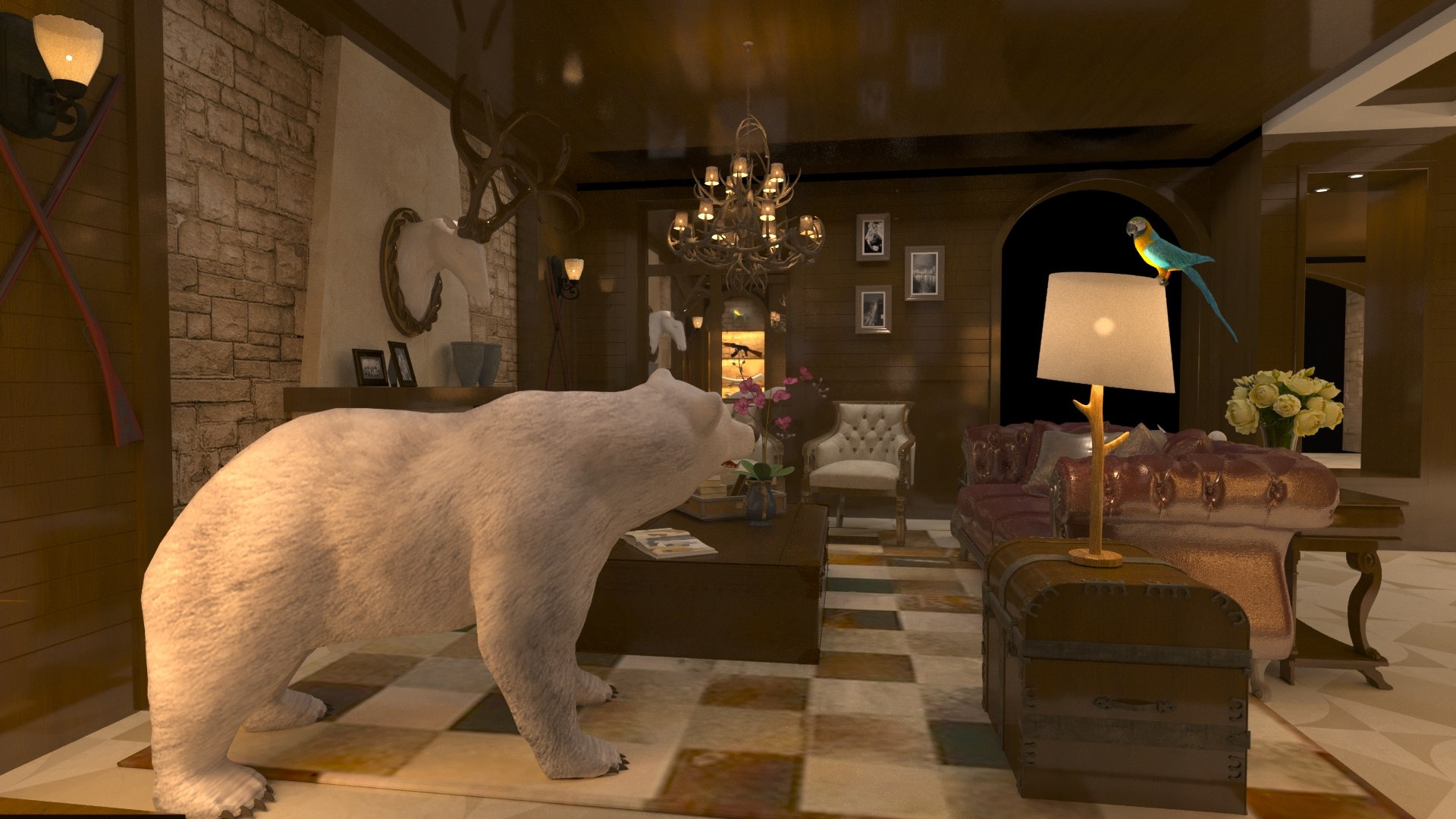 Scene Model - TurboSquid 1632473