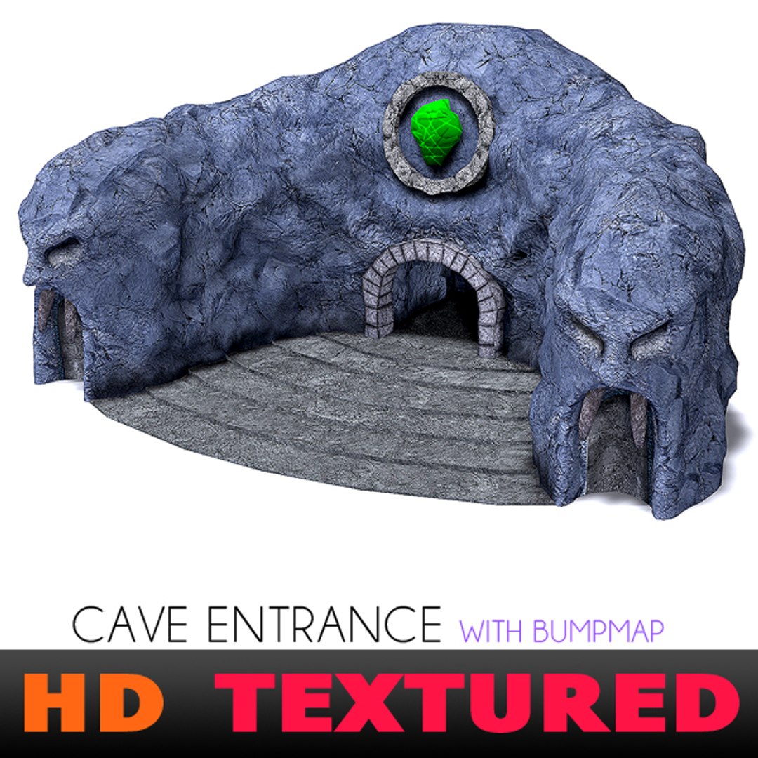 3ds Max Cave Face