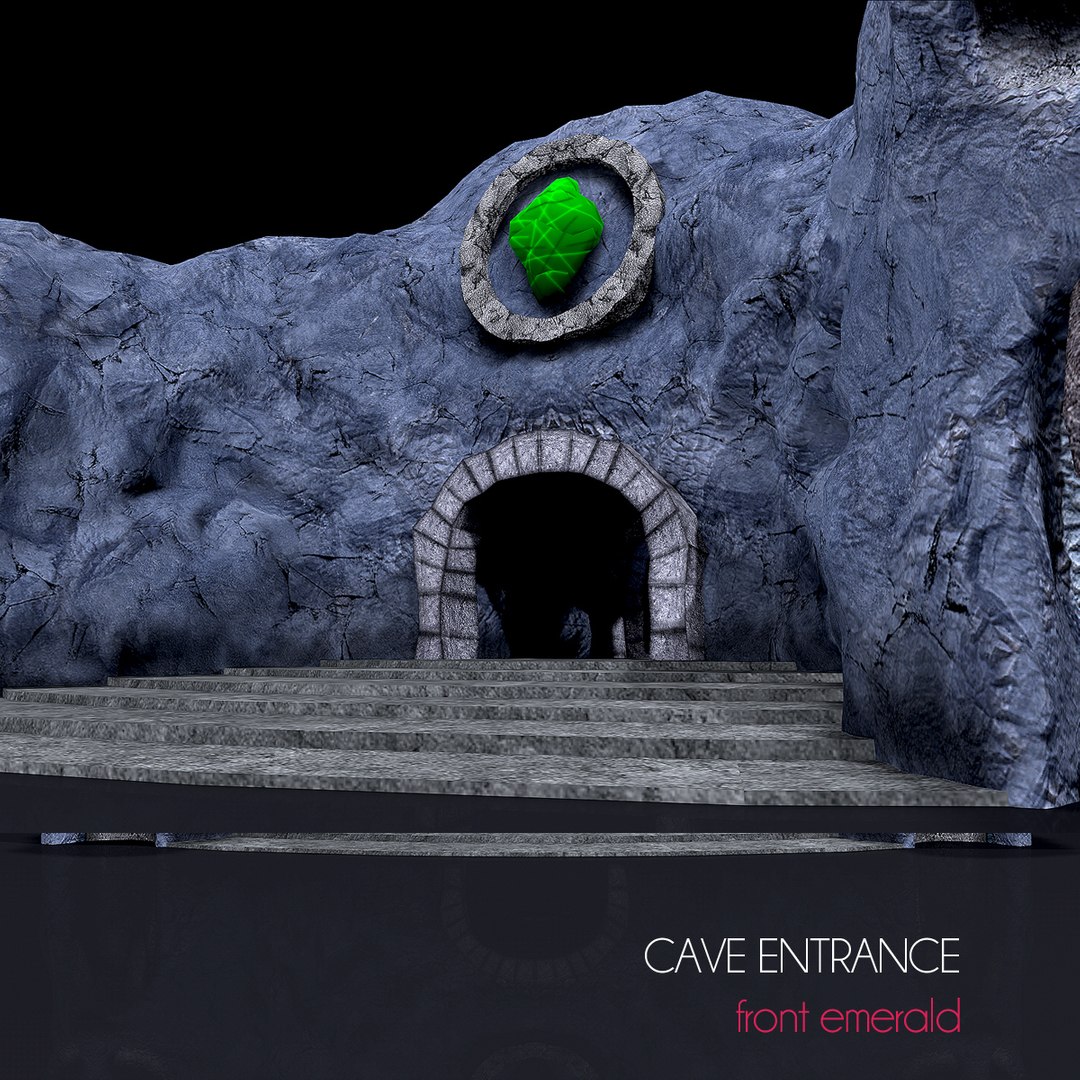 3ds Max Cave Face