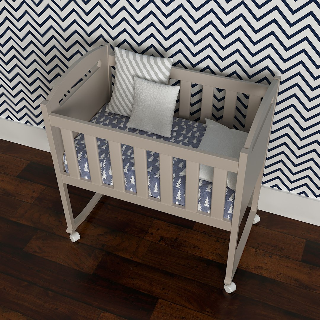 3D model Baby Cradle Moses - TurboSquid 1769091