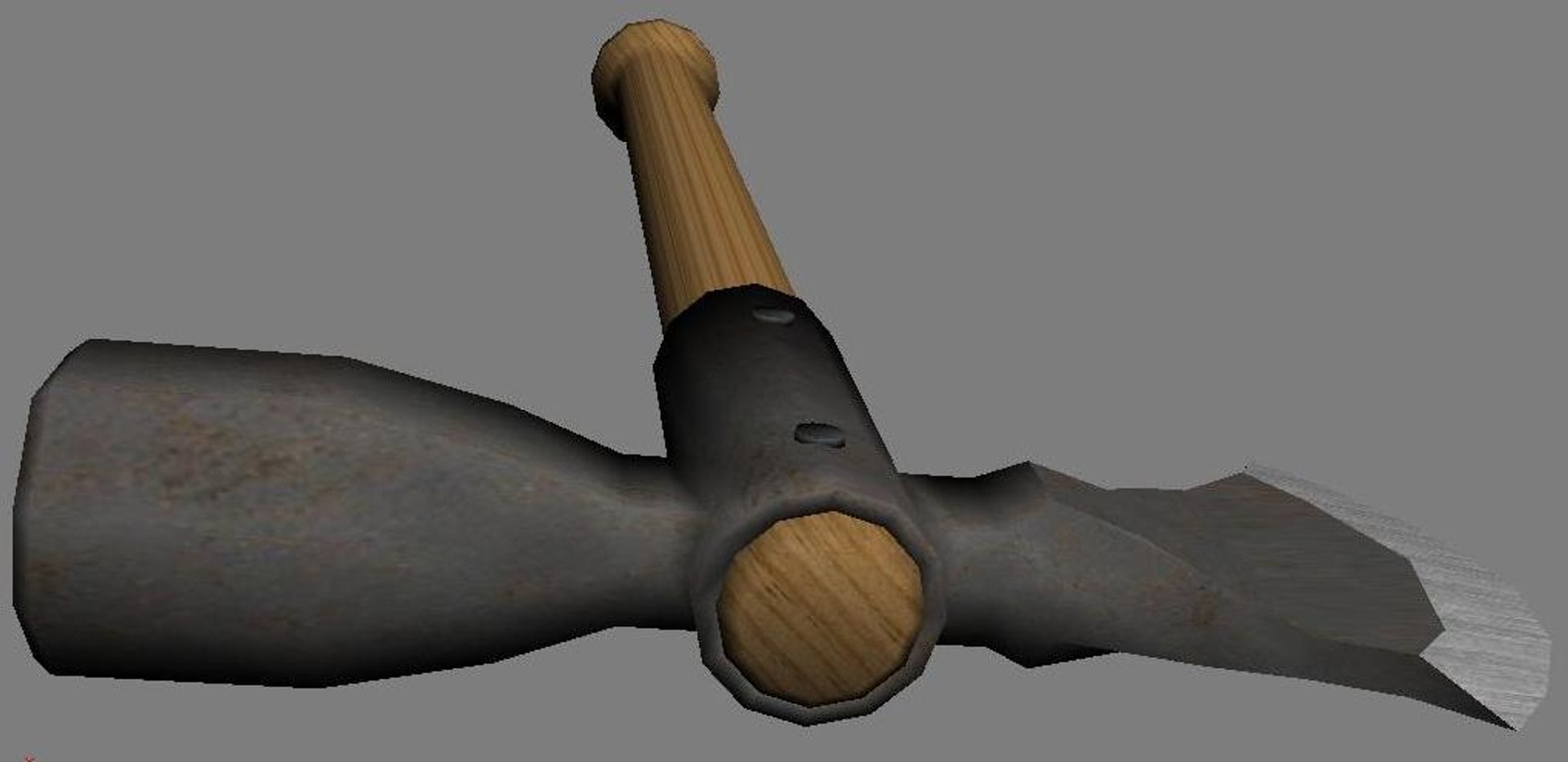 Axe Hammer 3d Model