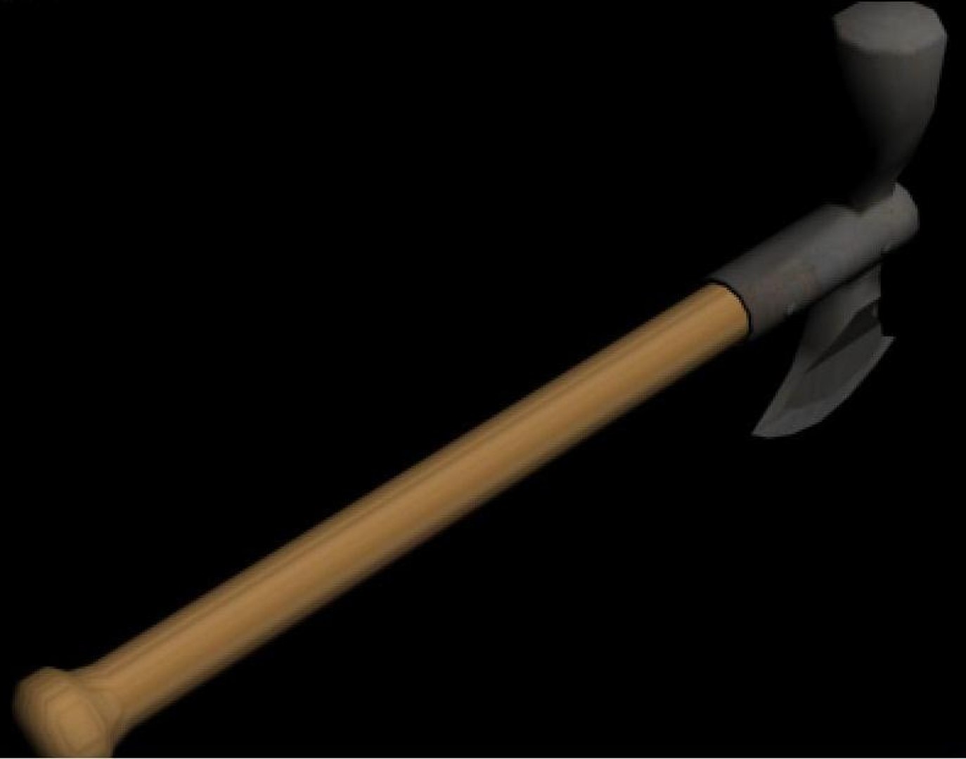 Axe Hammer 3d Model
