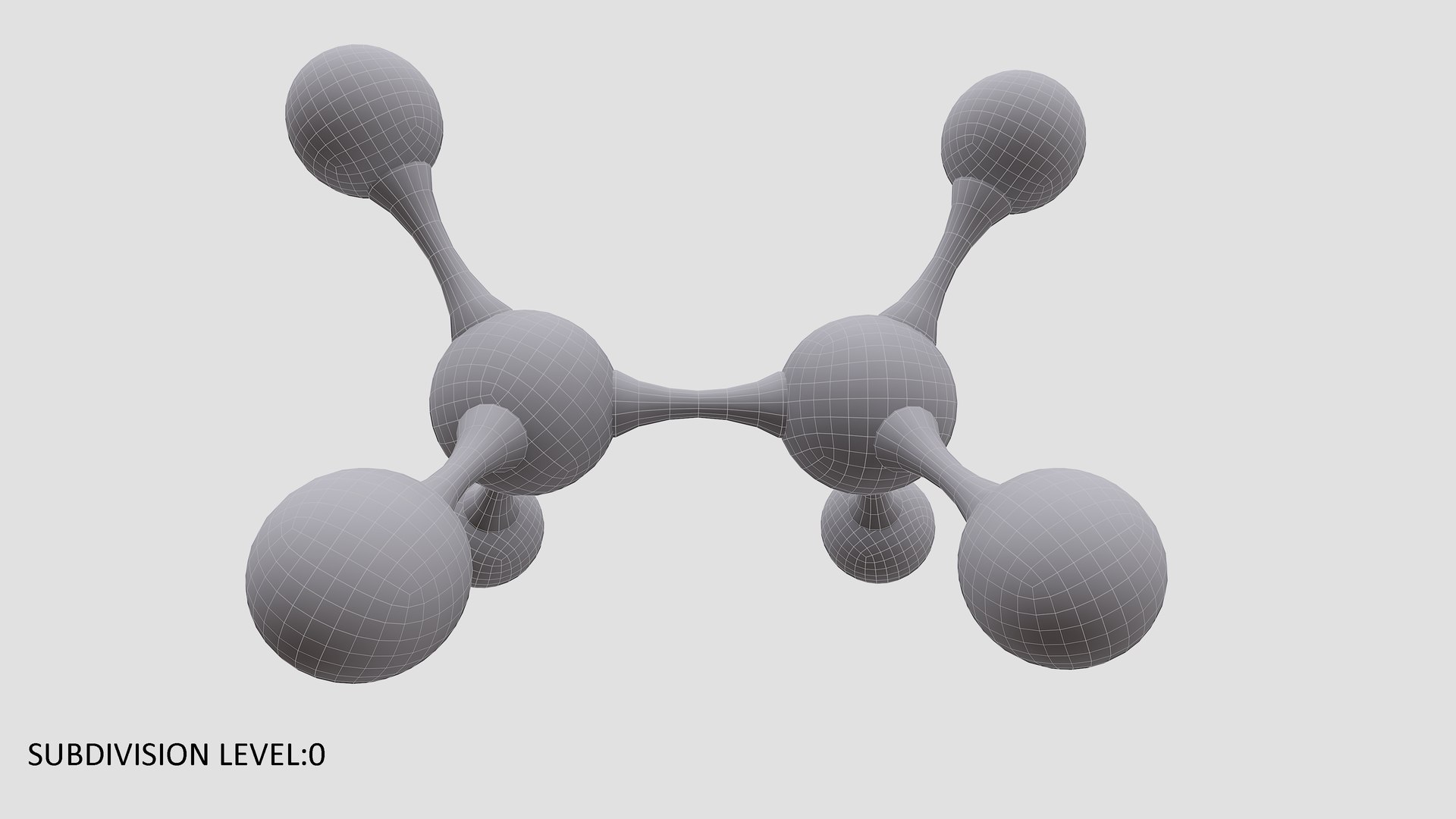 3D Ethane Molecule With PBR 4K 8K - TurboSquid 1943433