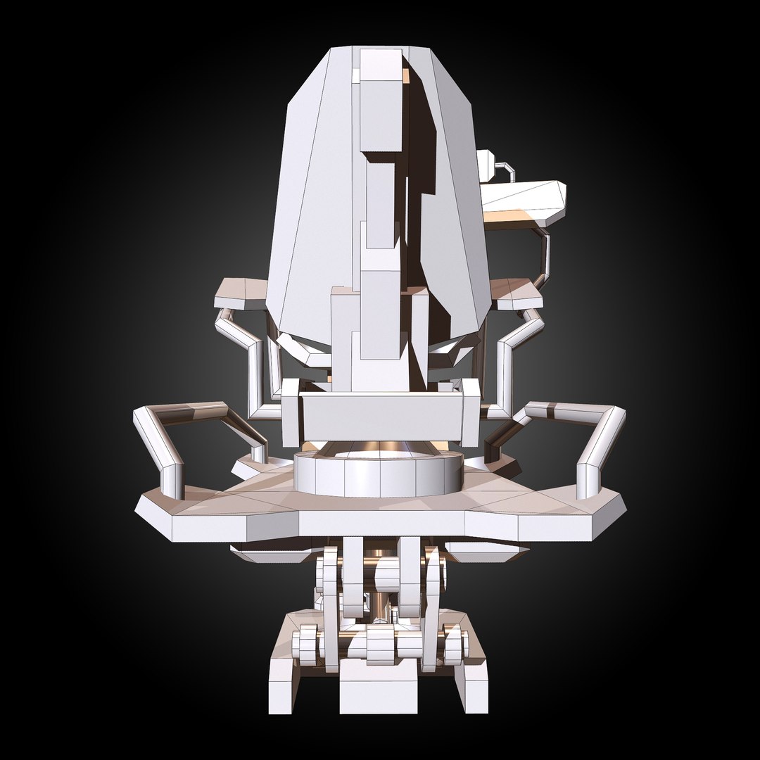 3D Cockpit Chair B - TurboSquid 1533348
