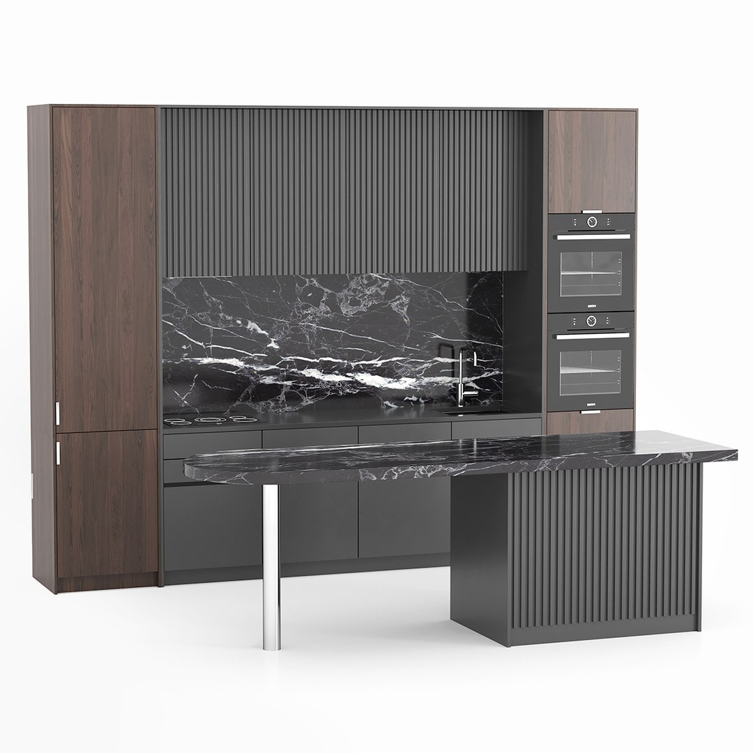 3D Kitchen 04 - TurboSquid 1963648