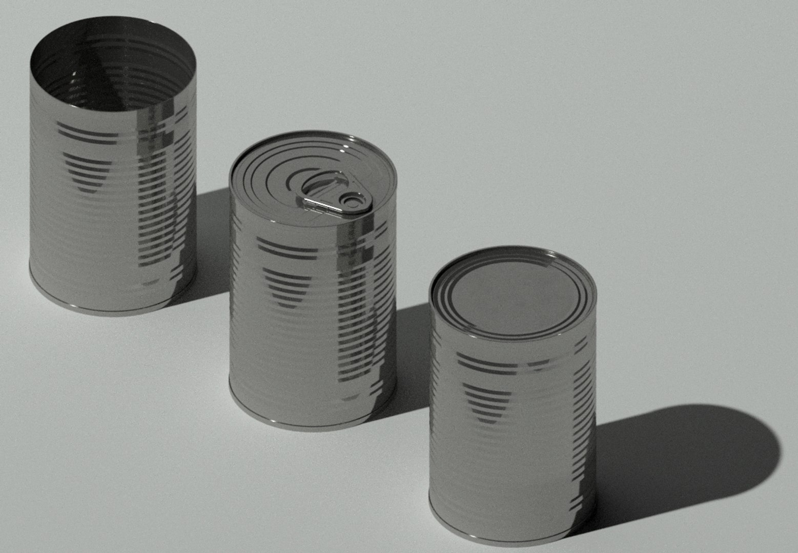 3d model tin
