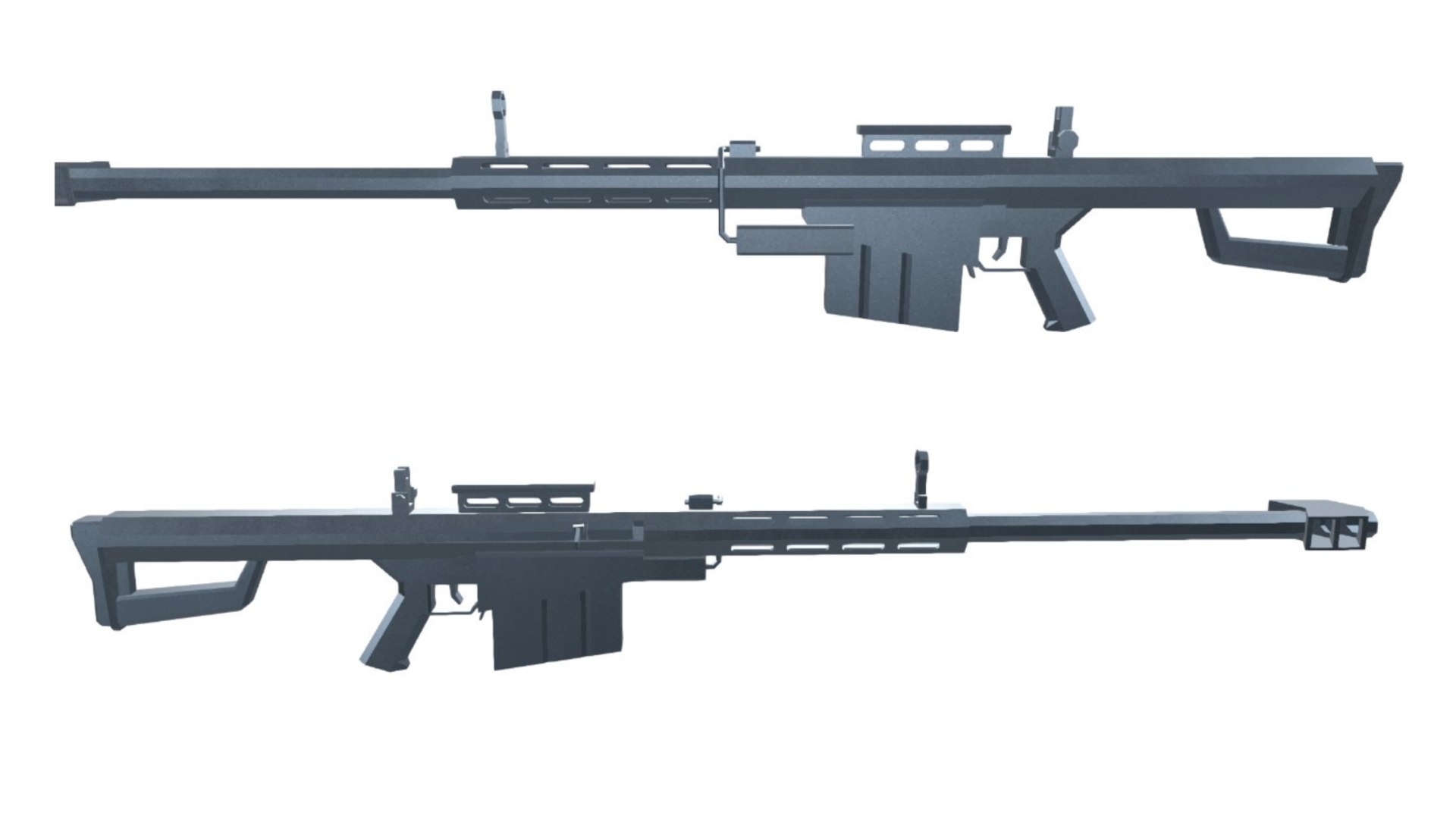 Free 3D AWP Sniper Rifle No Scope Low-poly 3D Model - TurboSquid 2212449