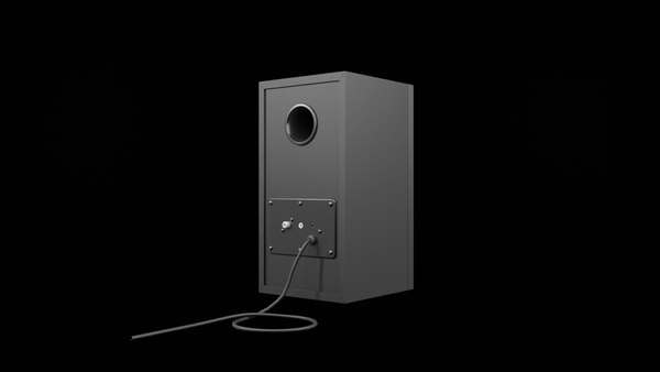 3D model speaker sound Box PC - TurboSquid 1829481