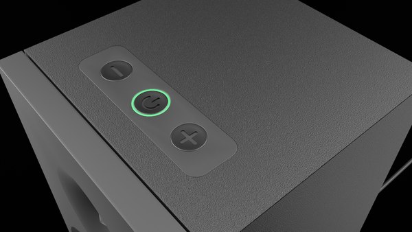 3D model speaker sound Box PC - TurboSquid 1829481