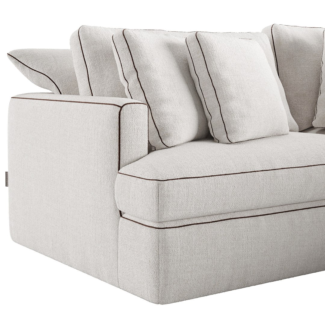 3D Duomo Modular Sofa Model - TurboSquid 2427163