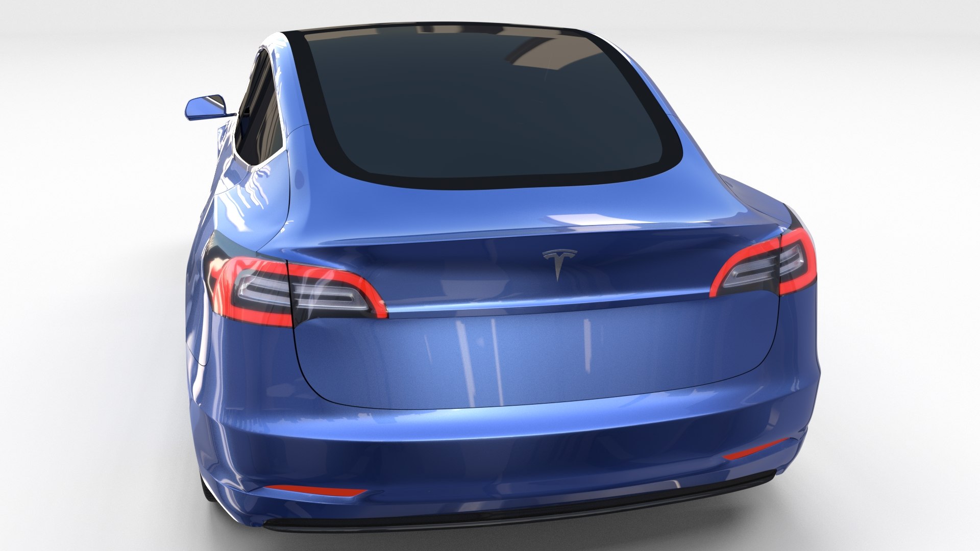 3d Tesla 3 Model