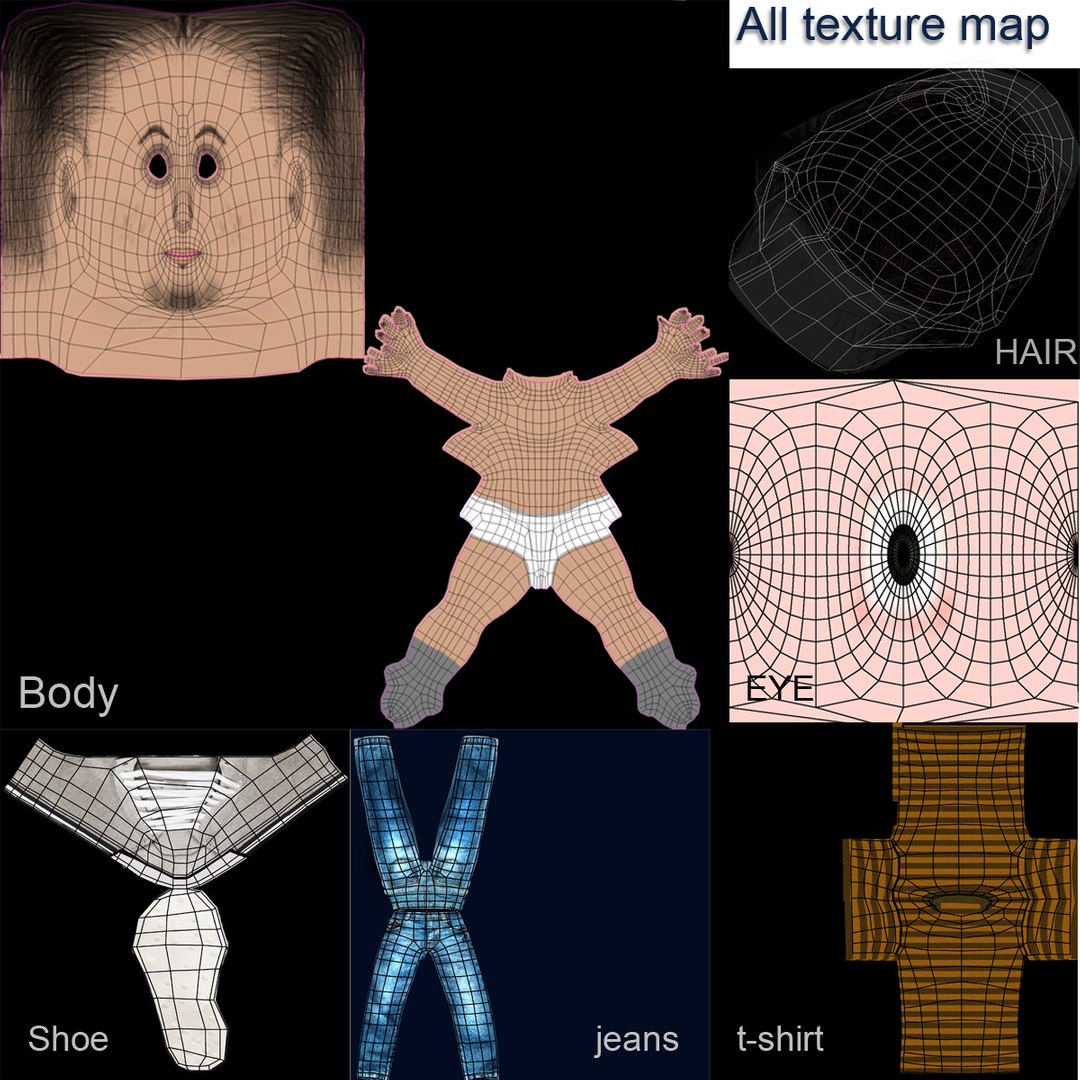 Max Teen Age Boy Character