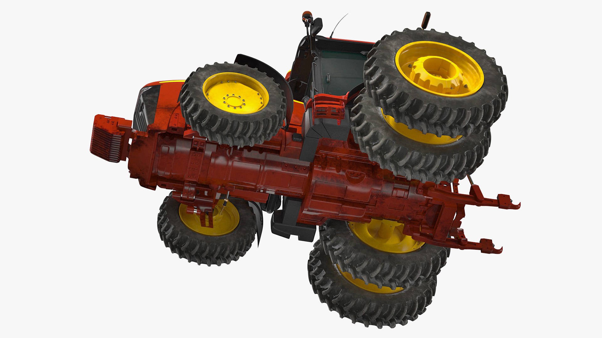 3D Tractor Dual Wheels Generic - TurboSquid 1516184