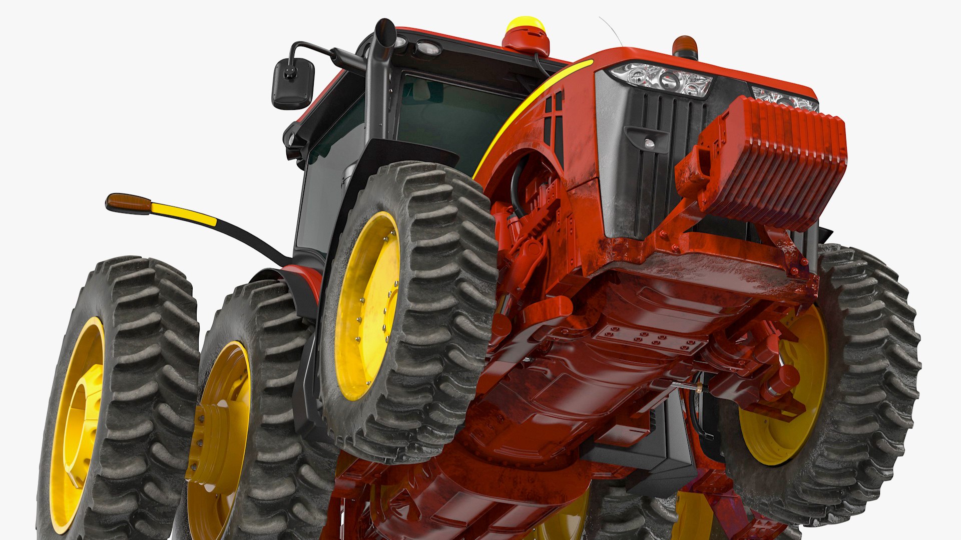 3D Tractor Dual Wheels Generic - TurboSquid 1516184