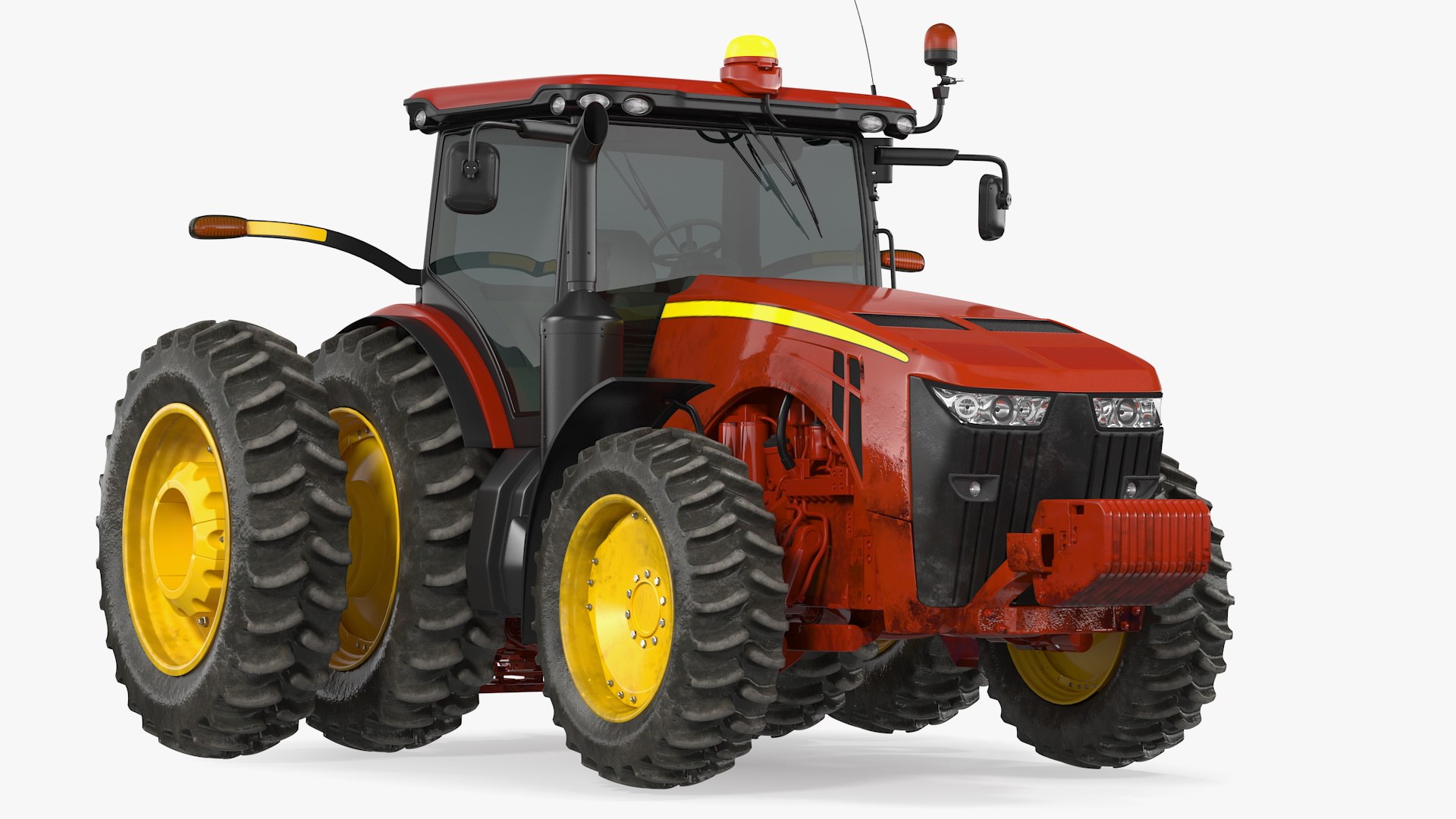 3D tractor dual wheels generic - TurboSquid 1516184