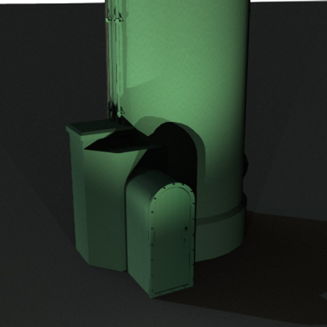 realistic water tower lwo