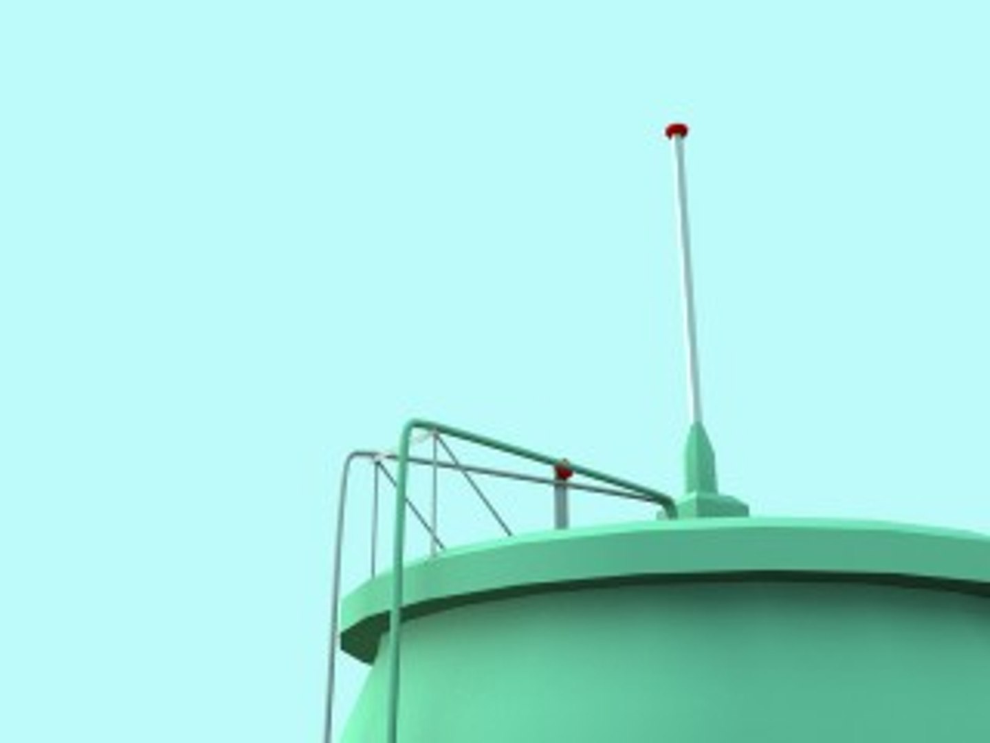 realistic water tower lwo
