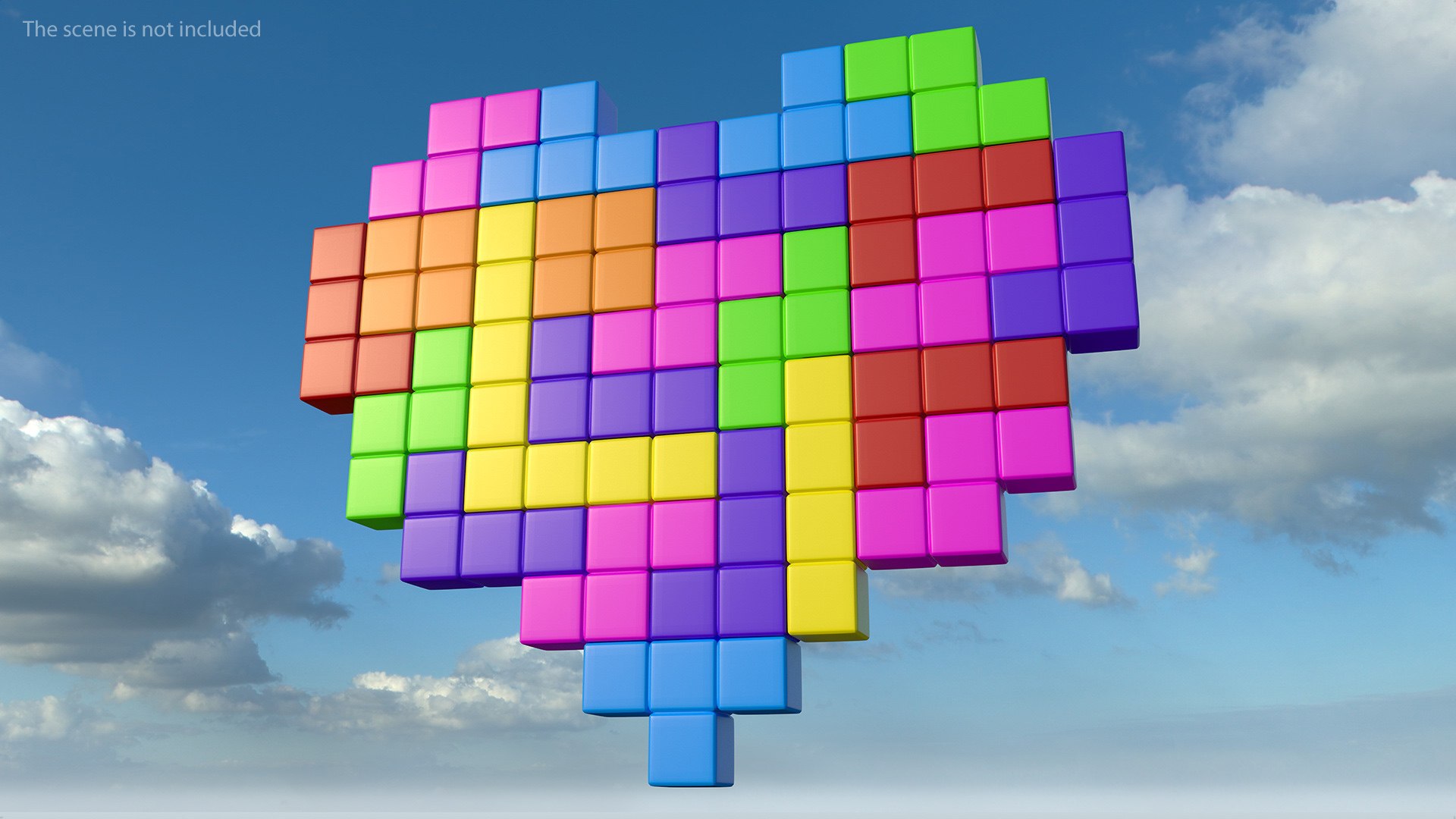 Tetris Bricks Set 3D Model - TurboSquid 1545707