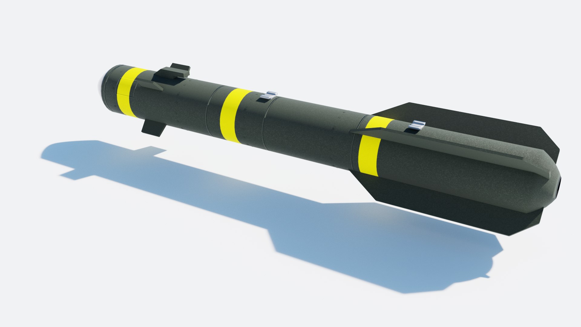Agm-114 Hellfire Missile 3D Model - TurboSquid 1240055