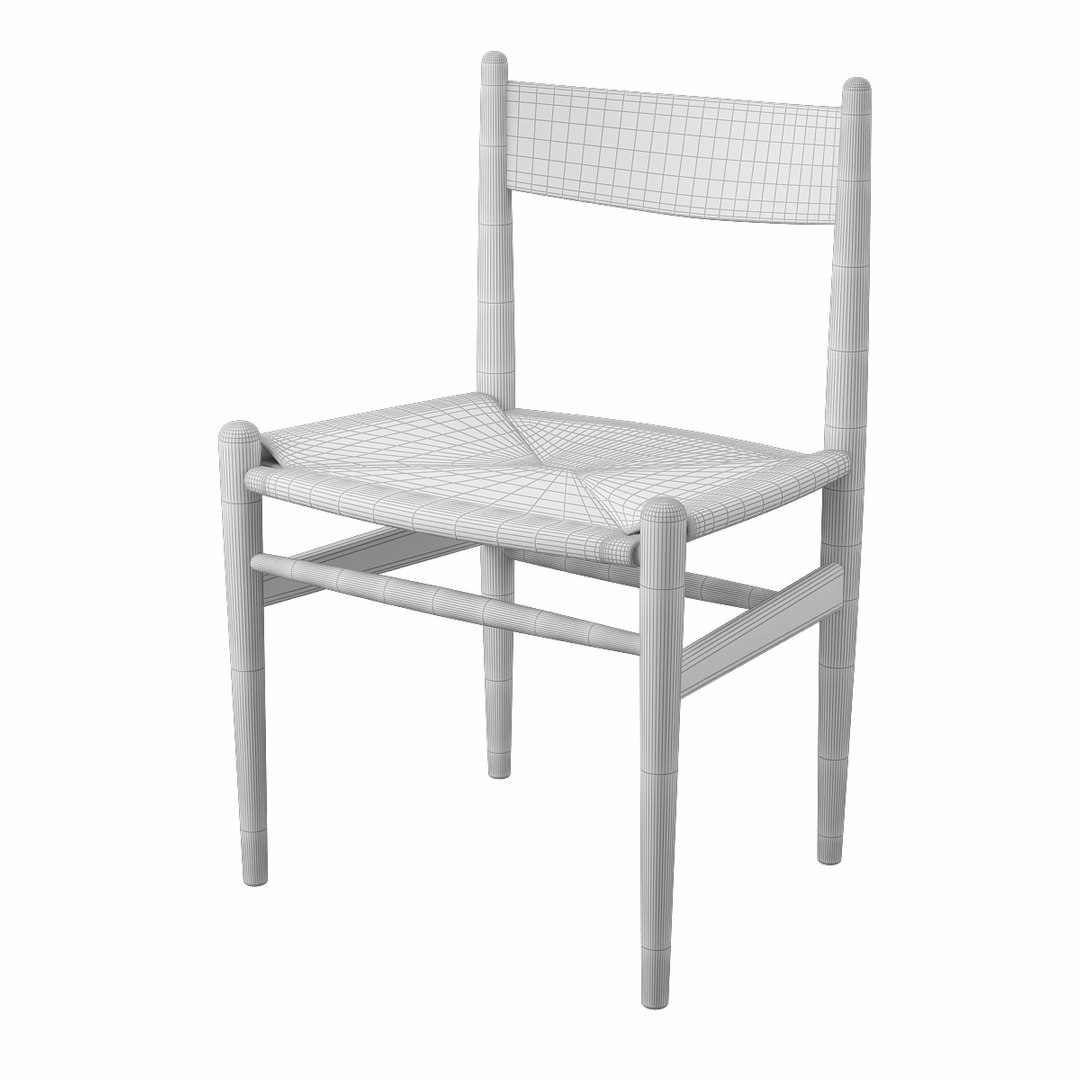 Chair Hans J Wegner 3d Model