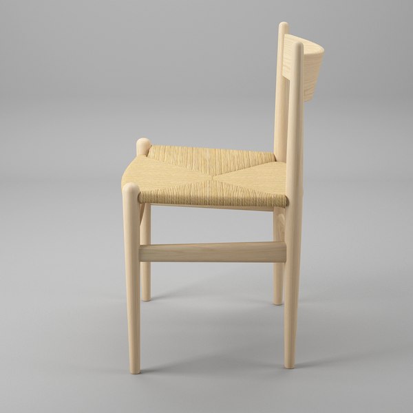 chair hans j wegner 3d model