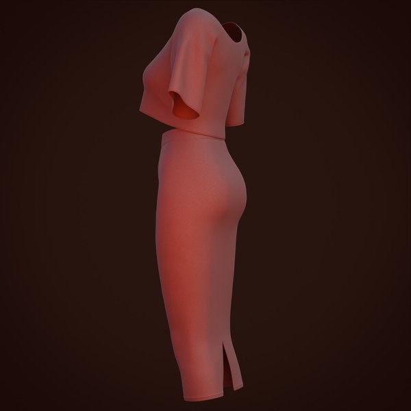 Female outfit 3D - TurboSquid 1696939