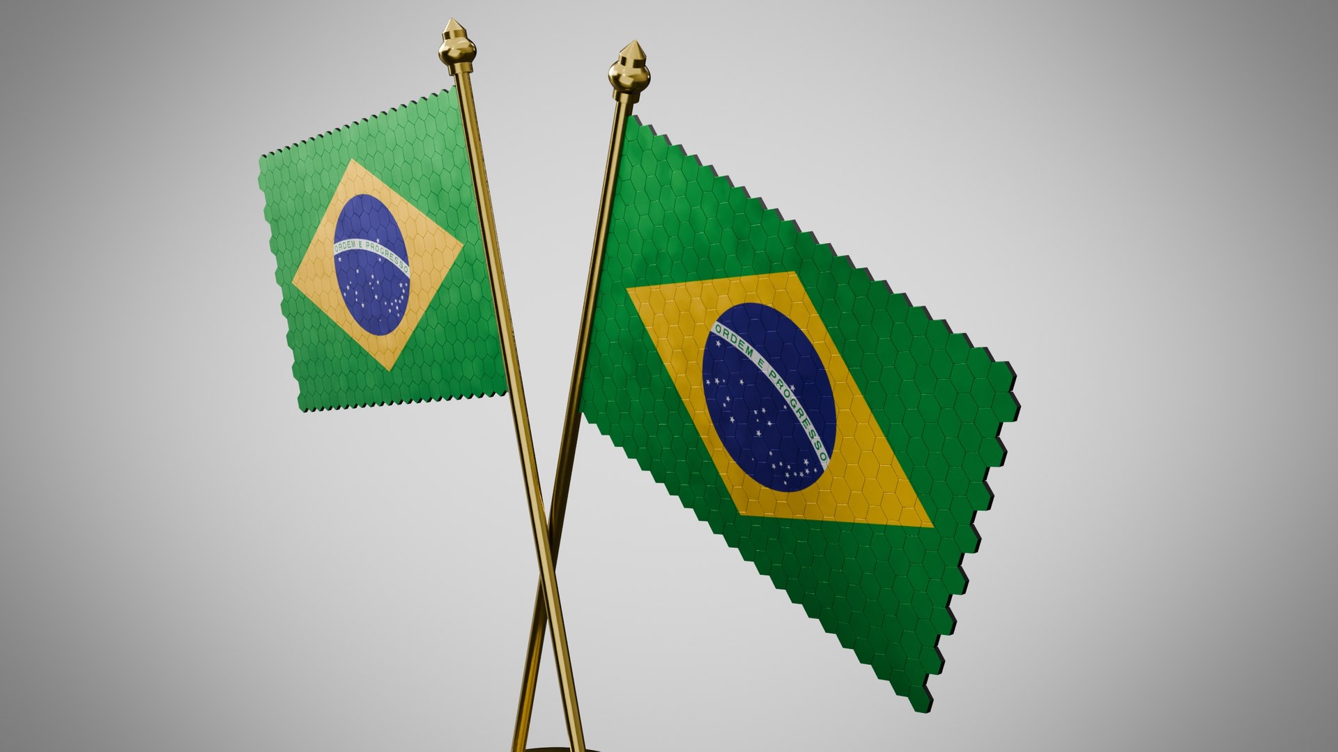 Table Flag Of Brazil 3D - TurboSquid 2557728