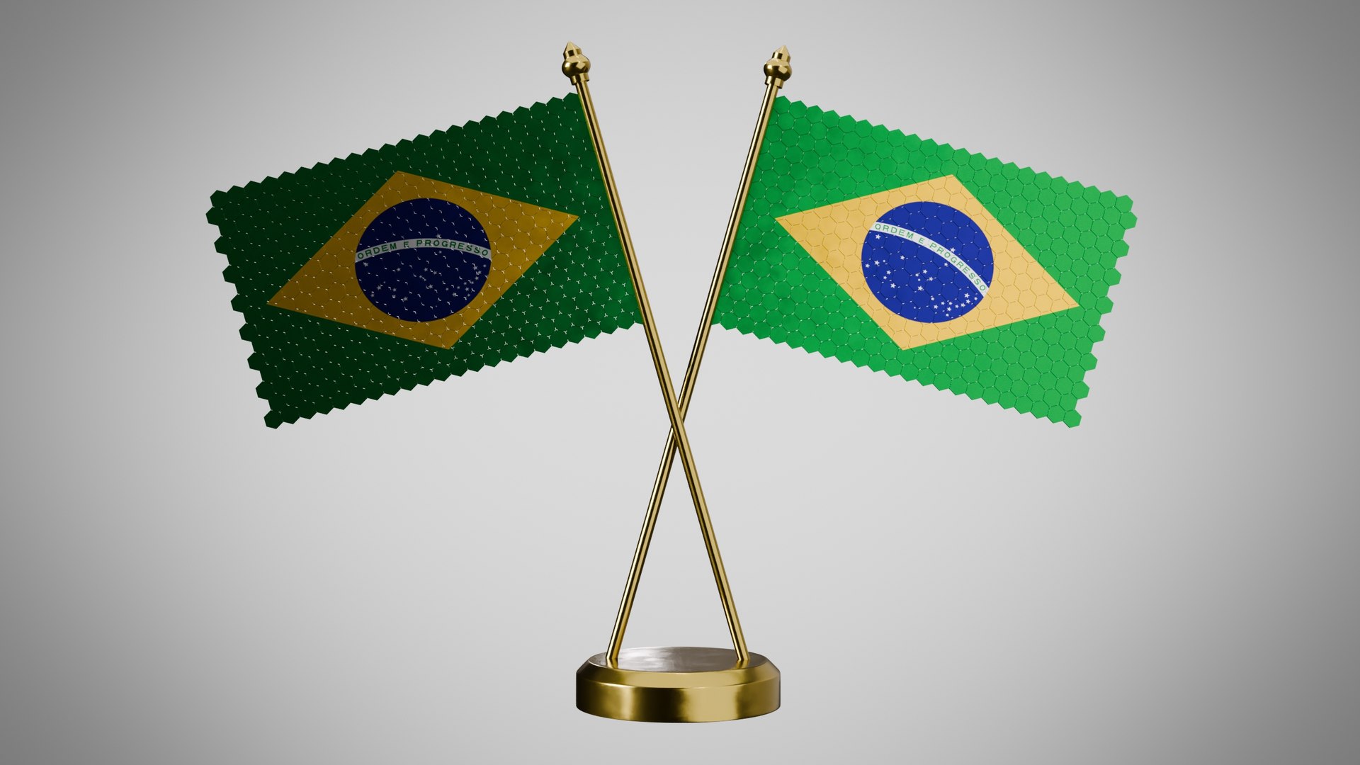 Table Flag Of Brazil 3D - TurboSquid 2557728