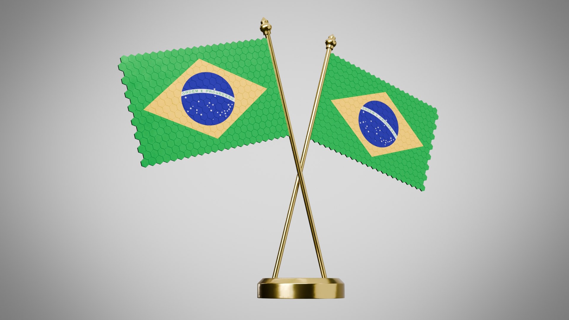 Table Flag Of Brazil 3D - TurboSquid 2557728