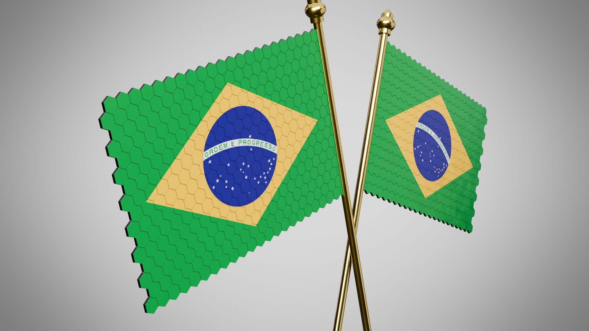 Table Flag Of Brazil 3D - TurboSquid 2557728
