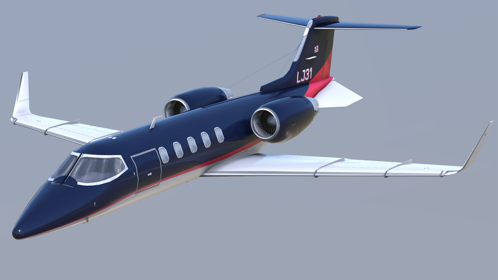 Learjet 31 3D Model - TurboSquid 2219143